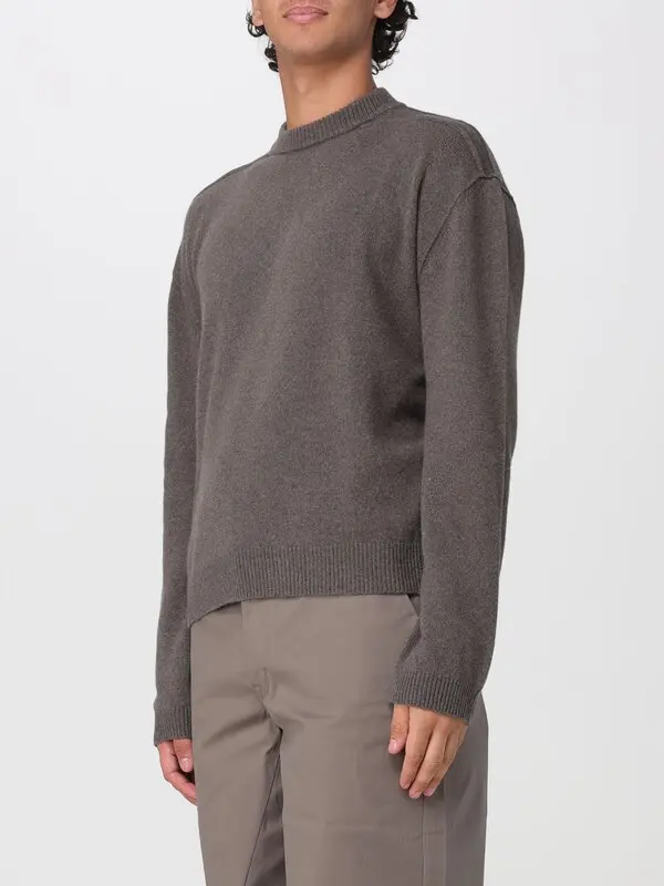 Rick Owens Crewneck Jumper In Wool And Cashmere Blend