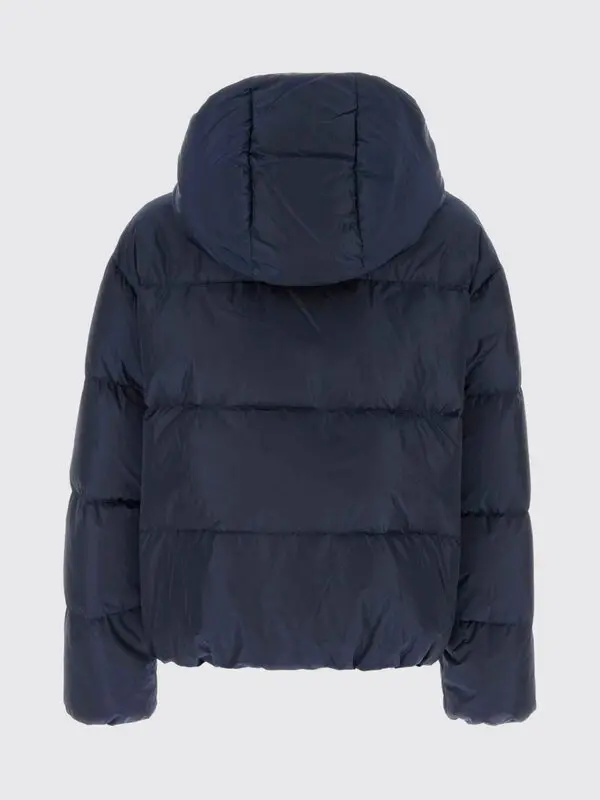 Dsquared2 Hooded Technical Fabric Puffer Jacket With High Neck