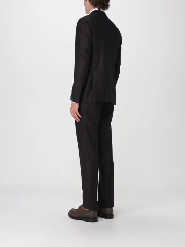Tagliatore Single-breasted Two-button Suit In Pure Wool