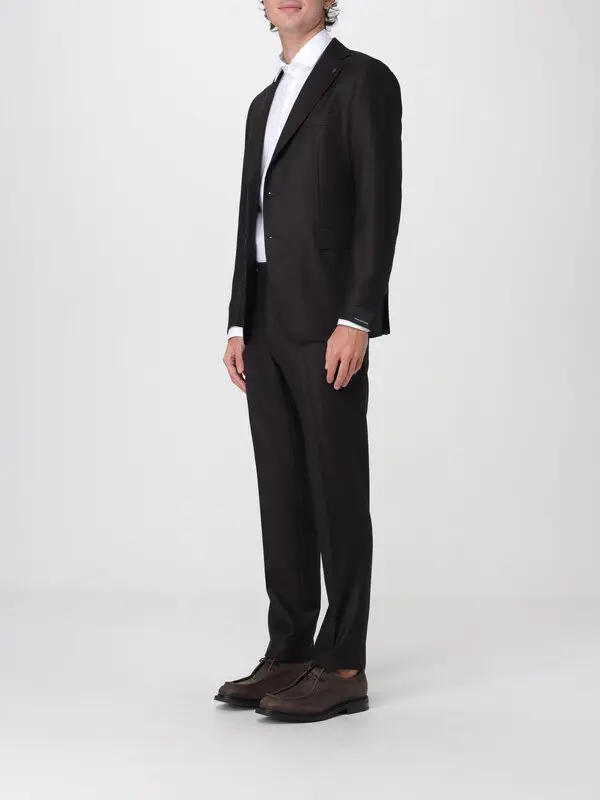Tagliatore Single-breasted Two-button Suit In Pure Wool