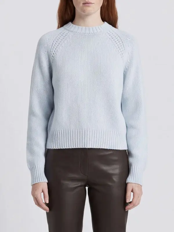 SA SU PHI Dropped Shoulder Cashmere Crewneck Jumper
