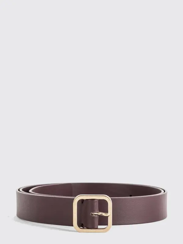 Marsèll Smooth Leather Belt With Pin Buckle - Cocoa