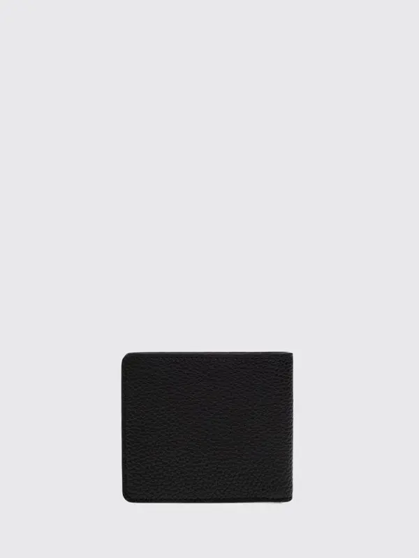 Brioni Grained Calfskin Bifold Wallet With Eight Card Slots
