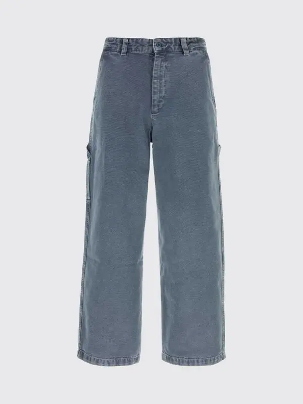A.p.c. Dan Wide-leg Cotton Denim Jeans With Mid-rise Waist - Blue
