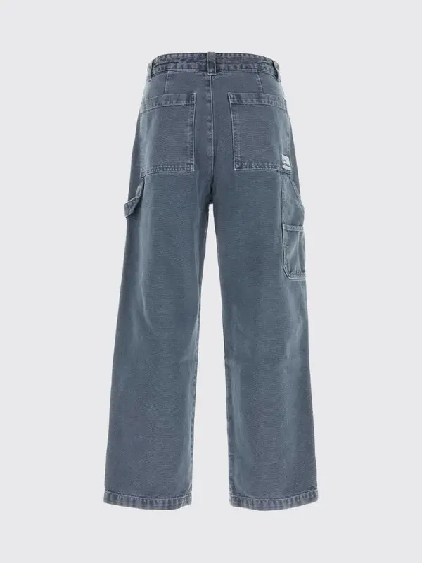 A.p.c. Dan Wide-leg Cotton Denim Jeans With Mid-rise Waist - Blue