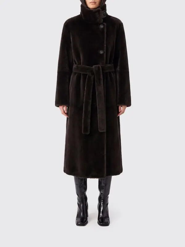 Brunello Cucinelli Fur Coat - Brown