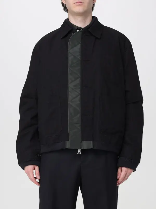 Sacai Reversible Ripstop Nylon Shirt Jacket With A Relaxed Fit
