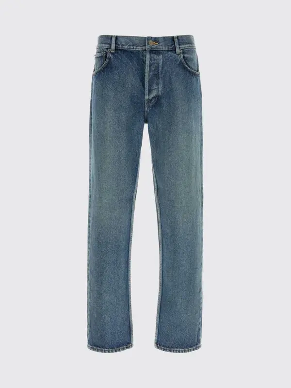THE ROW Mid-rise Straight Leg Jeans In Cotton Denim With Five Pockets