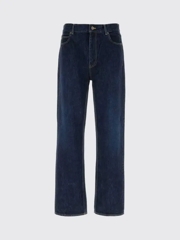 THE ROW Vanya Straight Fit Mid-rise Jeans In Cotton Denim