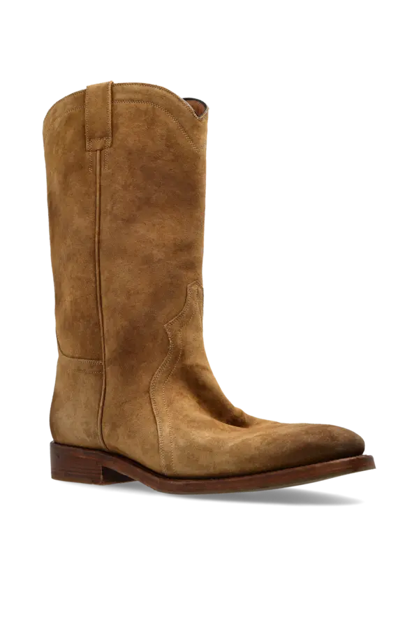 JIL SANDER Bruce Suede Ankle Boots