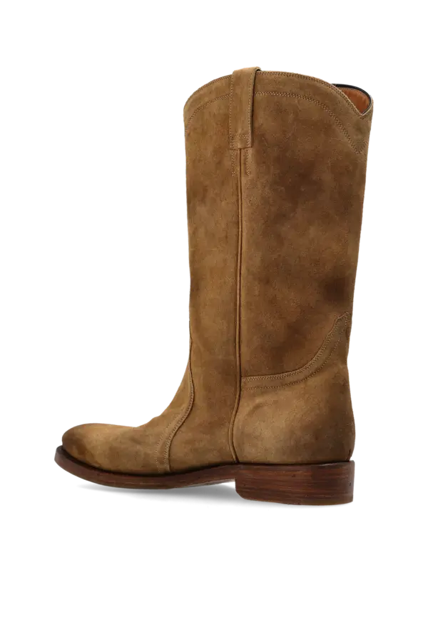 JIL SANDER Bruce Suede Ankle Boots