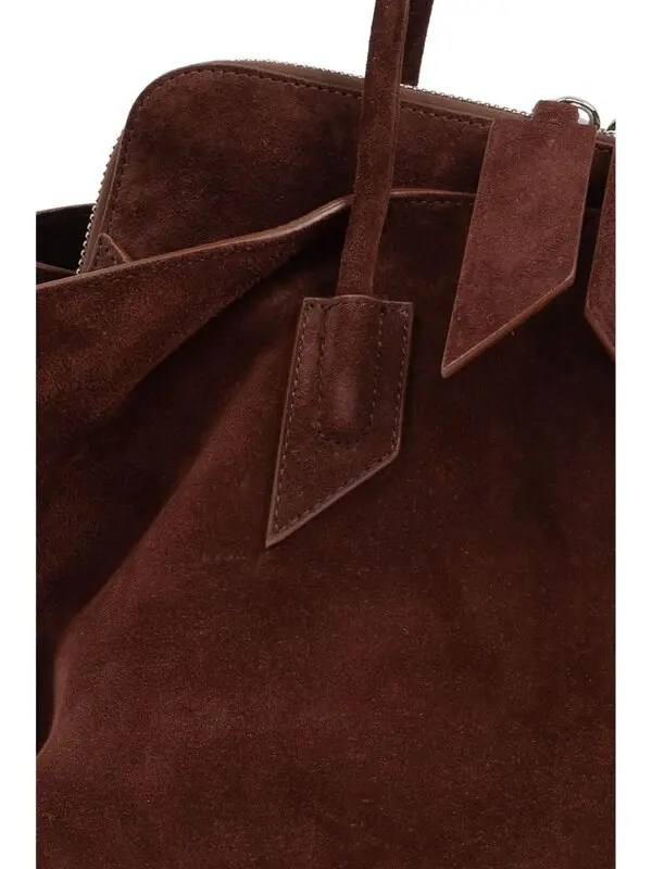 Attico La Passeggiata Medium Leather Shoulder Bag - Multicolor