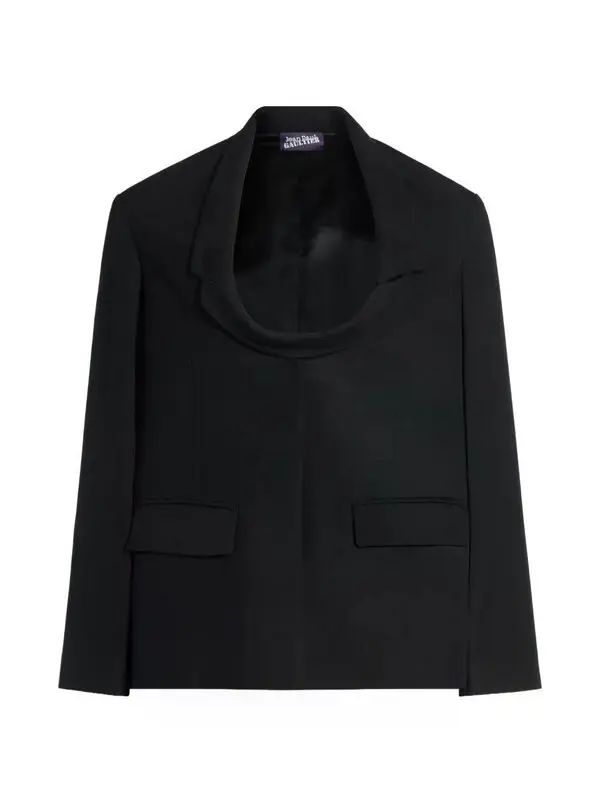 JEAN PAUL GAULTIER The Boxy Tailored Jacket - Black