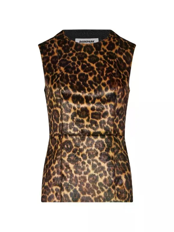 DARKPARK Leopard-print Sleeveless Top
