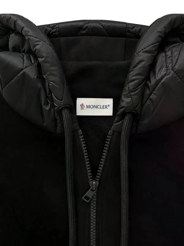 Moncler Quilted-panel Hoodie
