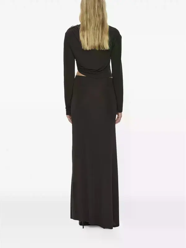 Christopher Esber Orica Crystal-embellished Ruched Top