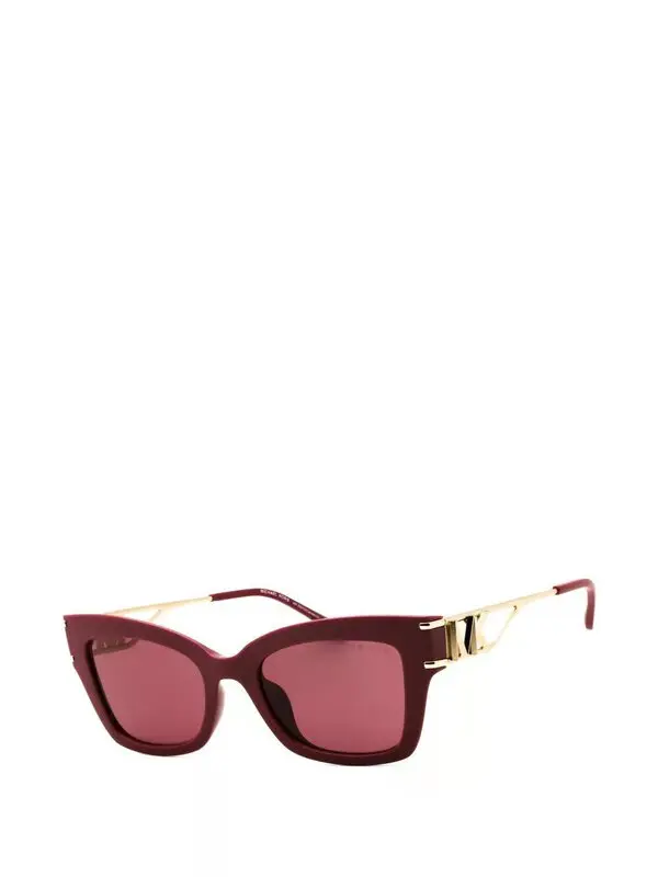 Michael Kors Logo-plaque Cat-eye Frame Sunglasses