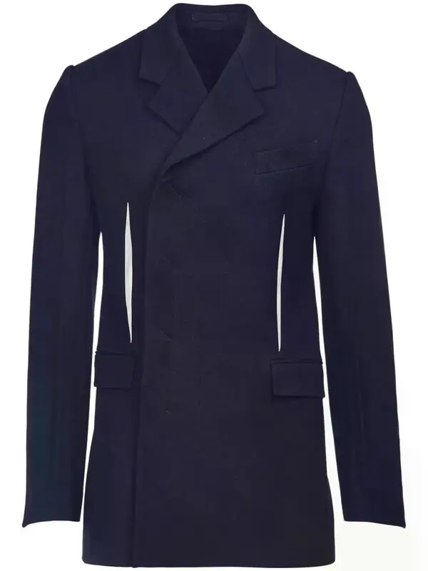 FERRAGAMO Slit-detail Double-breast Jacket
