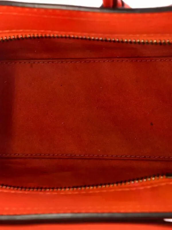 Celine Luggage Bag Grainy Leather Nano Crossbody Bag