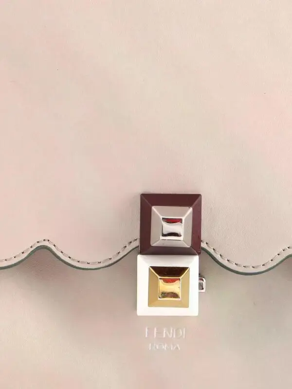 Fendi Kan I Bag Leather Medium Shoulder Bag