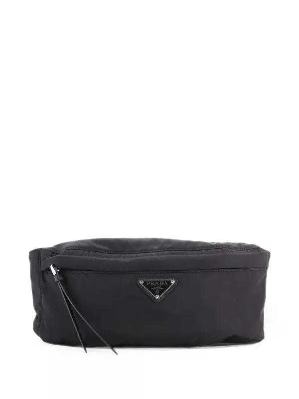 Prada Zip Waist Bag Tessuto Medium Belt Bag