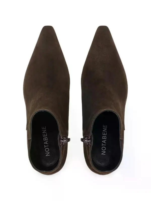 NOTABENE Emmya Pointed-toe Ankle Boots