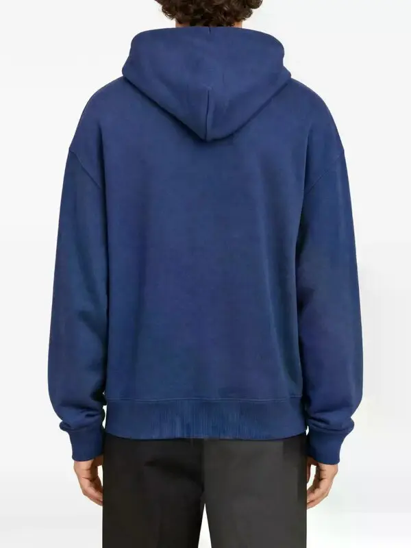 Off-White Logo-detail Drawstring Hoodie