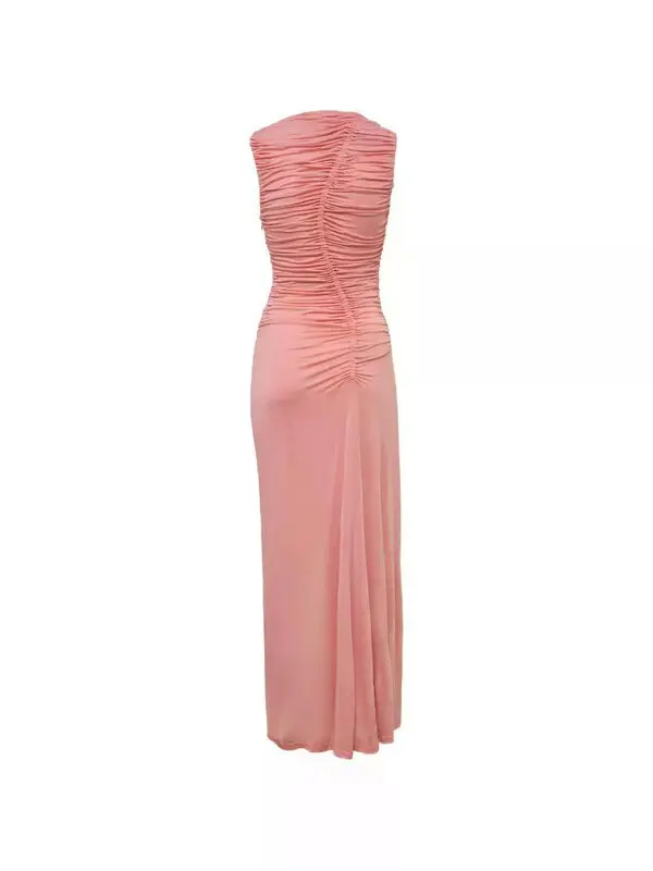 Acler Gillan Ruched Maxi Dress - Pink