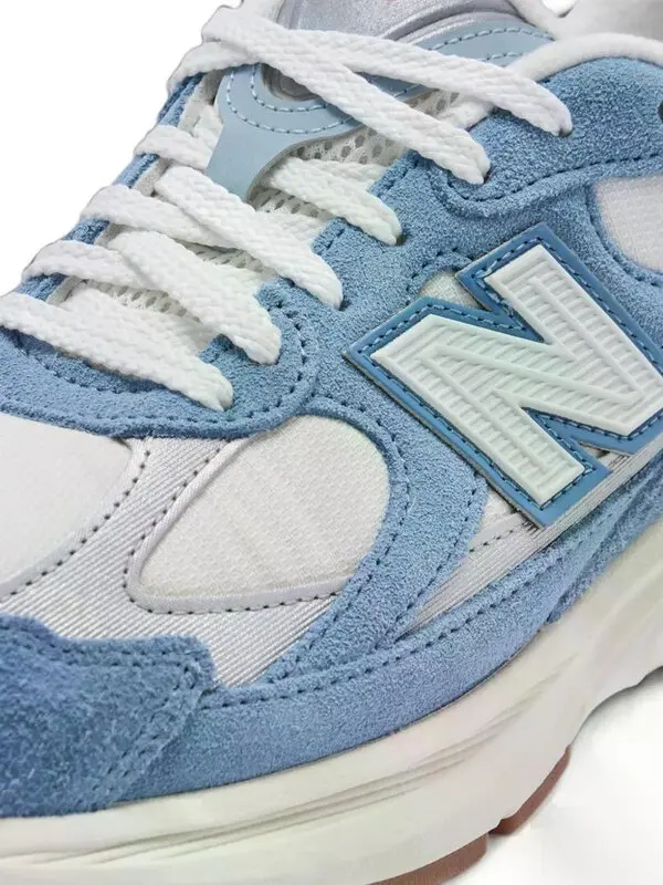 NEW BALANCE 2010 Suede-panelled Sneakers - Blue