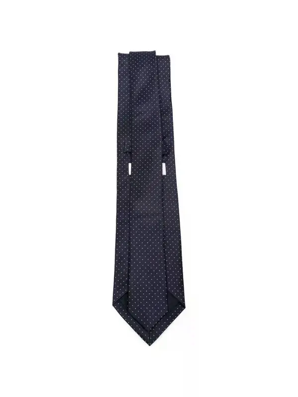 ERRICO FORMICOLA Polka-dot Silk Tie