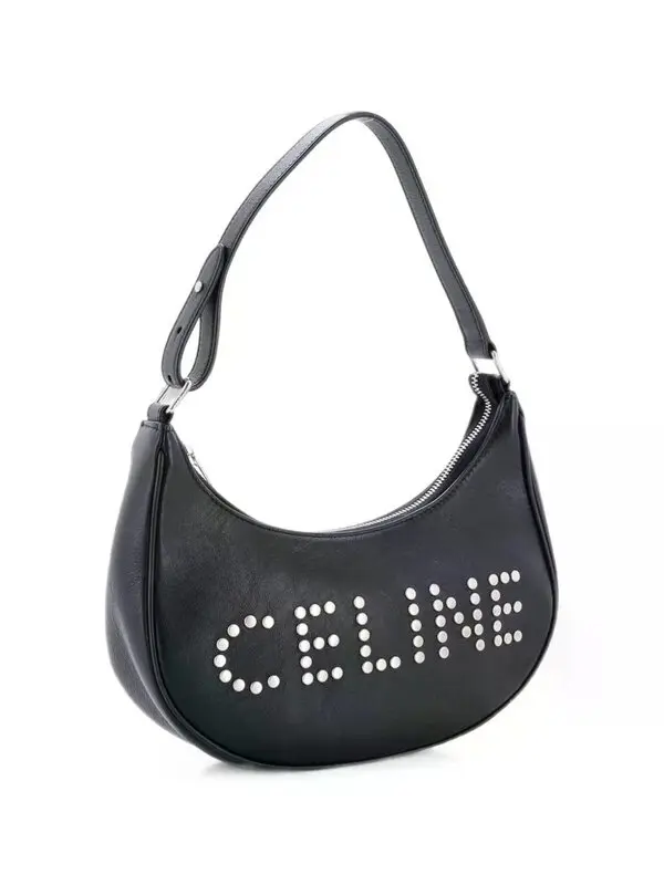 Celine Ava Bag Studded Leather Medium Shoulder Bag
