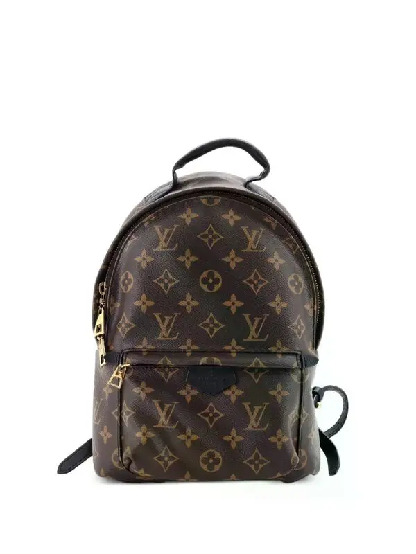 LOUIS VUITTON Palm Springs Monogram Canvas Pm Backpack - Brown
