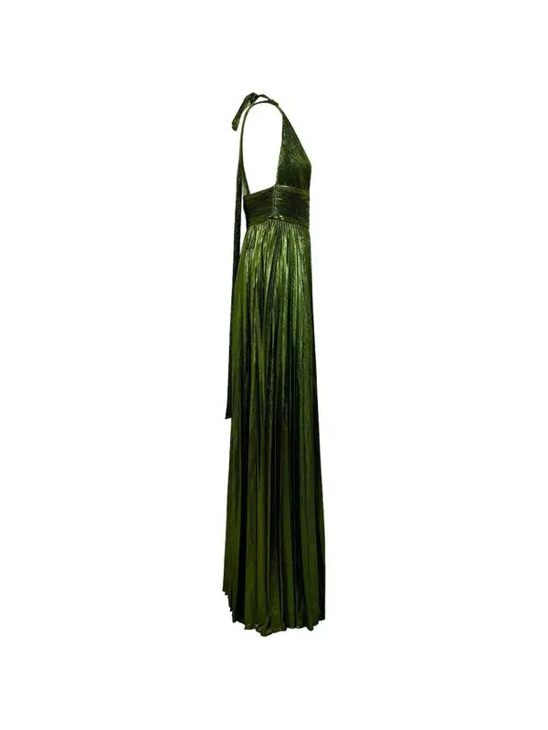 Retrofete Perindo Pleated Maxi Dress