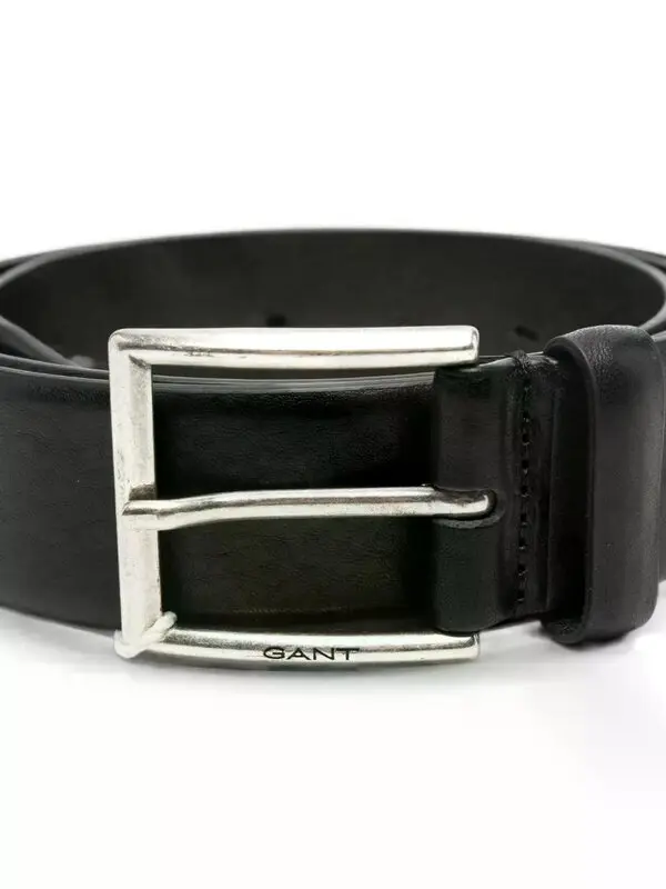 Gant Logo-engraved Buckle Belt