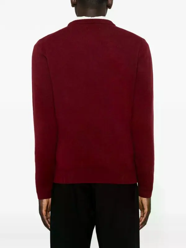Gant Embroidered-logo Crew-neck Sweater