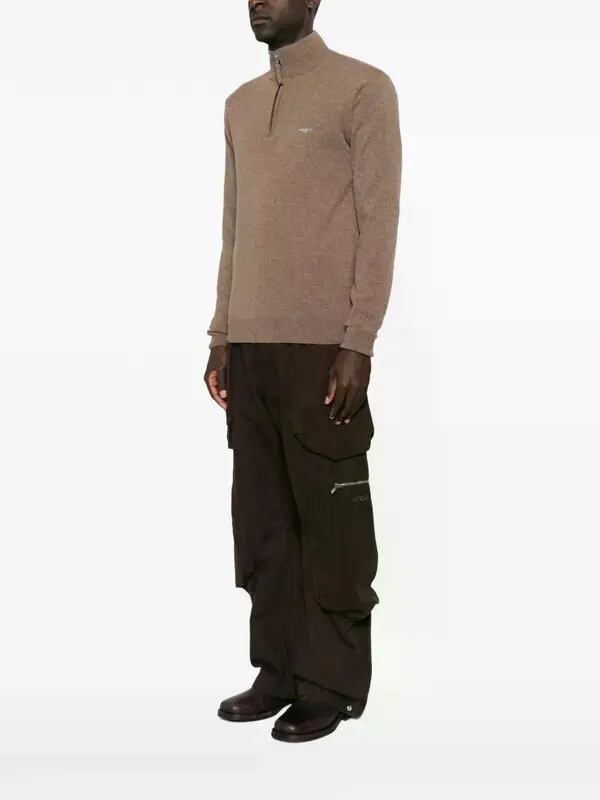 Gant Quarter-zip Wool Sweater