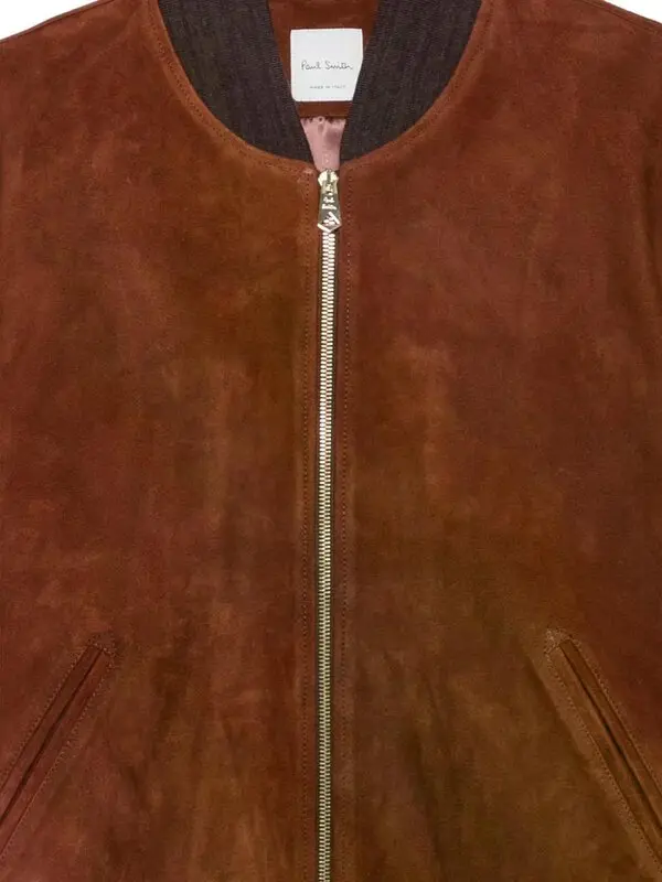 Paul Smith Suede Zip-fastening Jacket