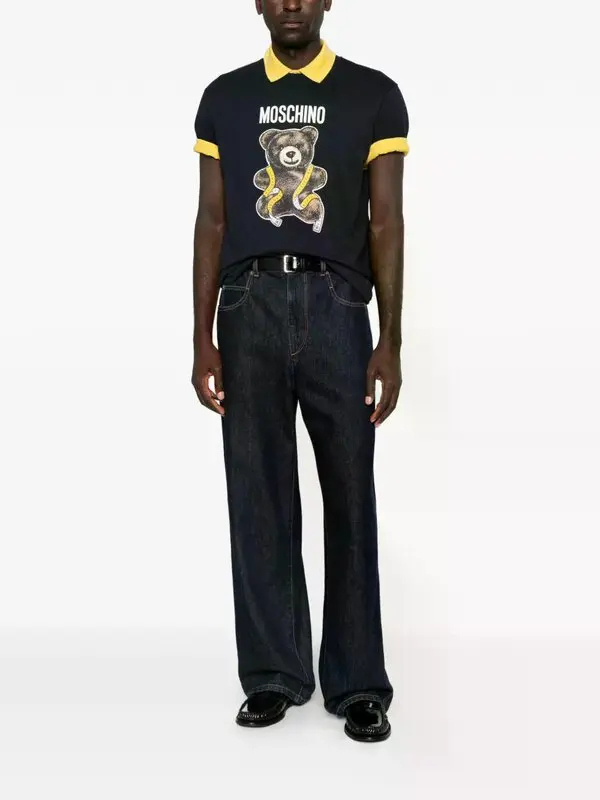 Moschino Teddy Bear Logo-print T-shirt