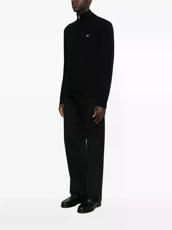 Gant Quarter-zip Wool Sweater