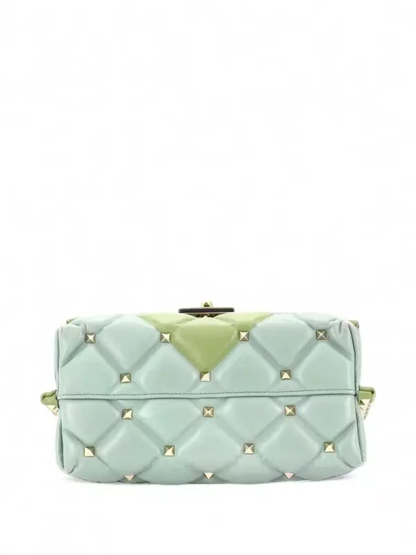 Valentino Garavani Candystud Top Handle Bag Leather Medium Shoulder Bag