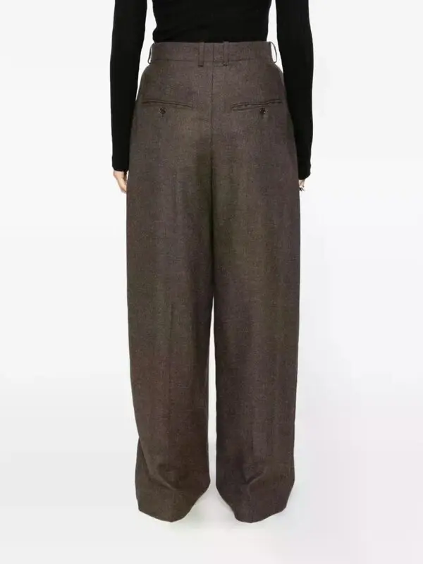 TOTEME High-waisted Wide-leg Trousers