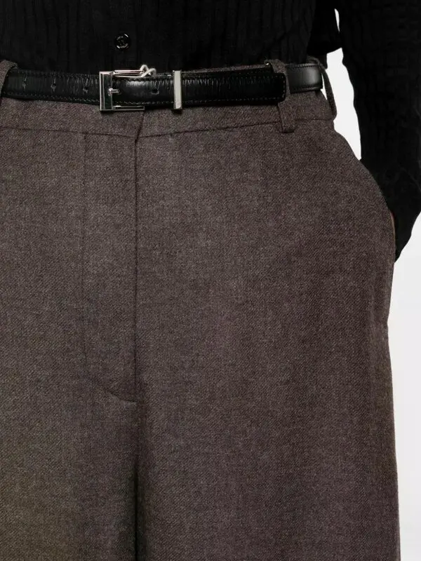 TOTEME High-waisted Wide-leg Trousers