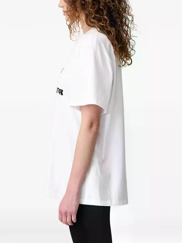 Stella McCartney Rather Go Naked' Slogan T-shirt