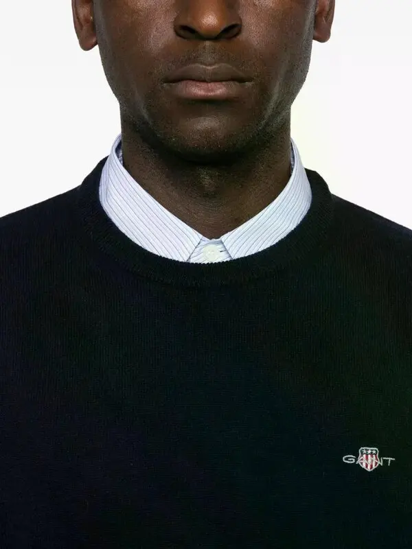 Gant Lambswool Crew-neck Sweater