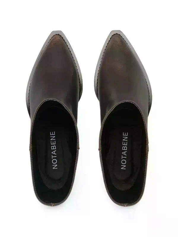 NOTABENE Alouette Leather Ankle Boots