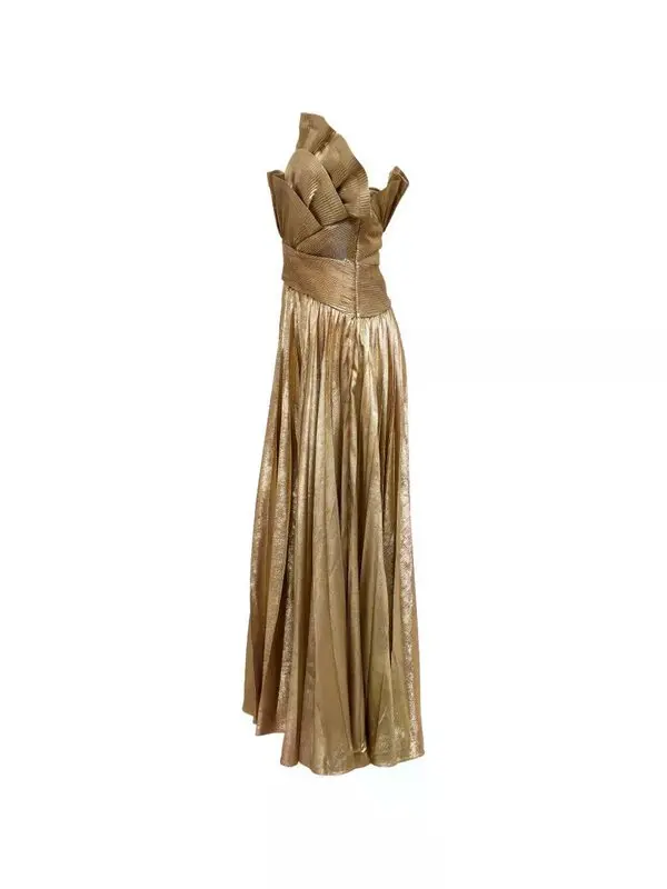 Acler Penda Pleated Ruffled Dress
