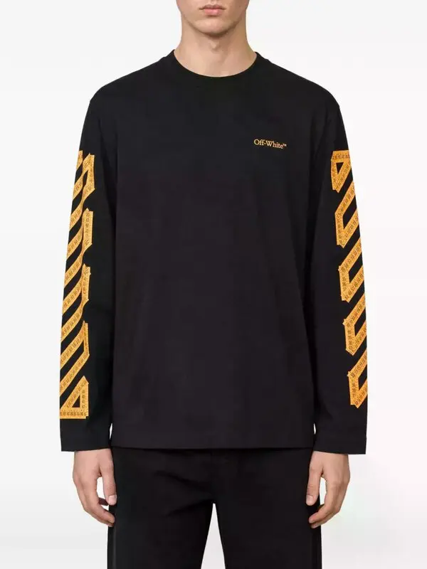 Off-White Arrows-print Long-sleeve T-shirt