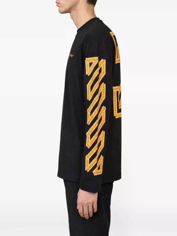 Off-White Arrows-print Long-sleeve T-shirt