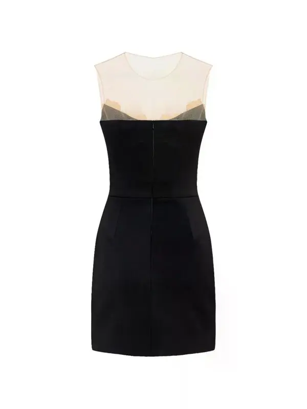 David Koma 3d Flower Tulle Mini Dress