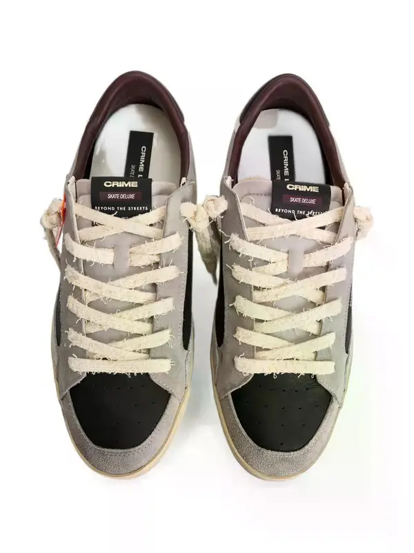 CRIME LONDON Skate Deluxe Paneled Sneakers